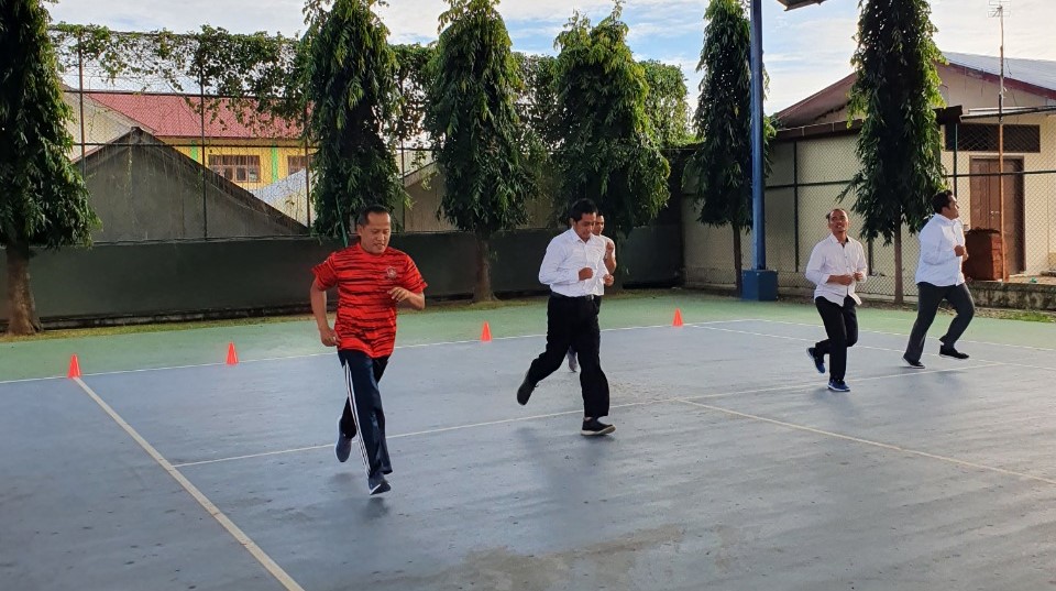 Beep Test Metode Pengukur Kebugaran Jasmani Bagi Pegawai