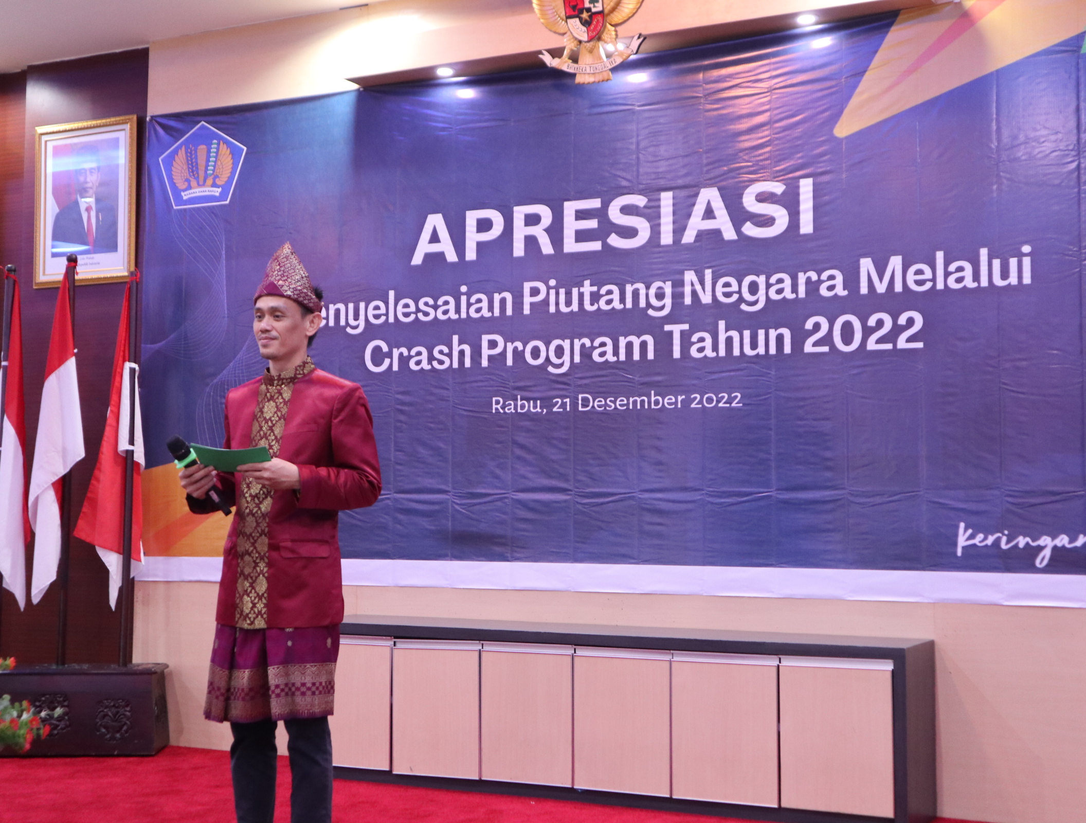 Apresiasi Penyelesaian Piutang Negara Melalui Crash Program Tahun 2022